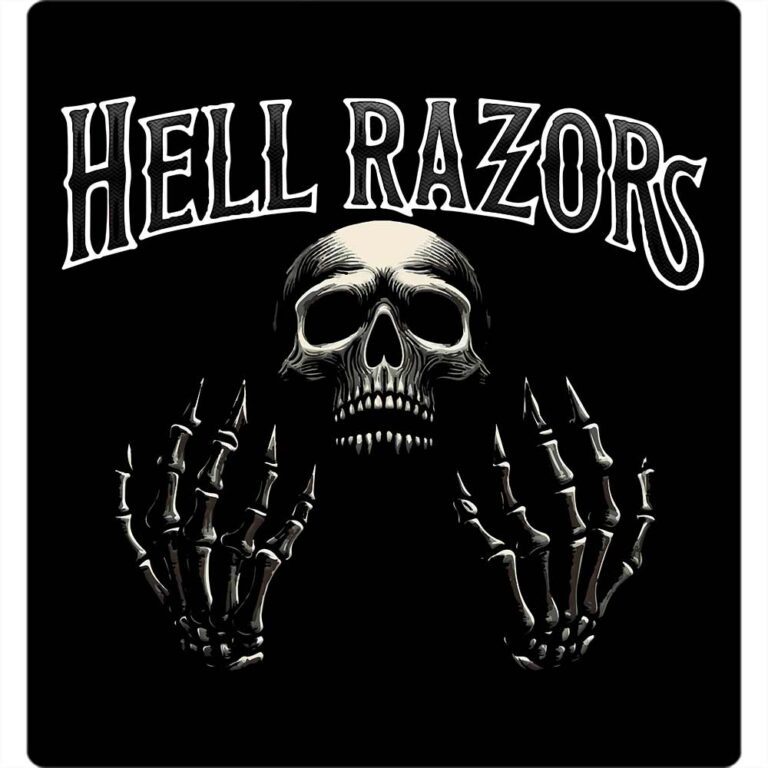 HELLRAZORS SKULL | Tattoo Wear Company