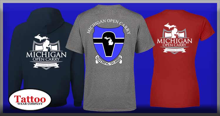 Michigan Open Carry | Tattoo Wear Company